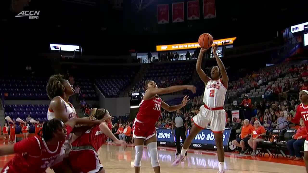 Daisha Bradford knocks down the bucket - ESPN Video
