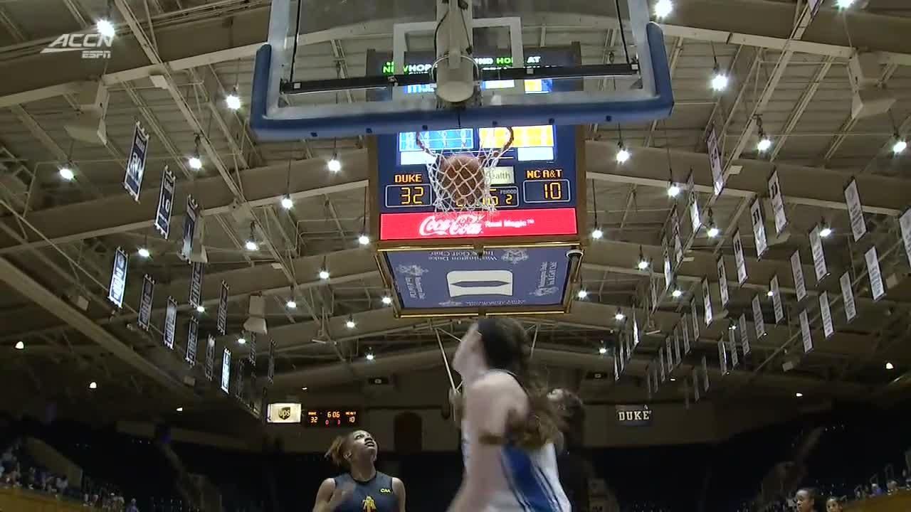 Ashlon Jackson makes beautiful dime for a basket - ESPN Video