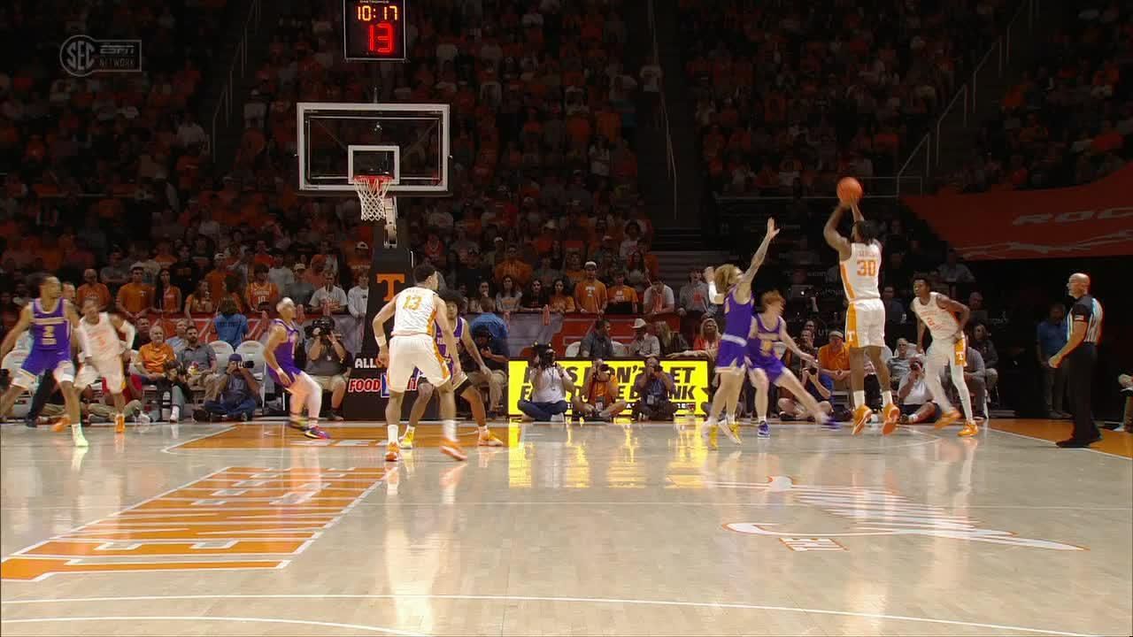 Josiah-Jordan James drains the 3 - ESPN Video