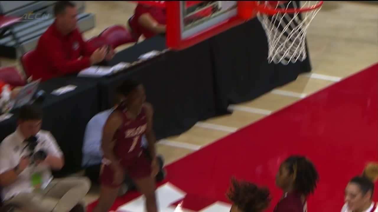 Aziaha James makes a sweet dime - ESPN Video