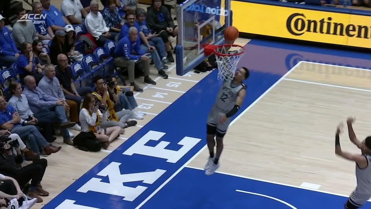 Jordan Gainey makes a great defensive play for the steal - ESPN Video