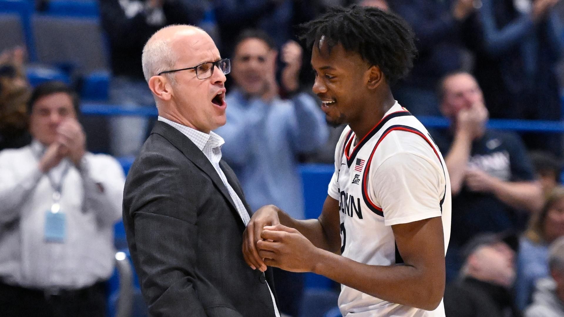 UConn's Tristen Newton notches triple-double in win vs. Buffalo - ESPN ...