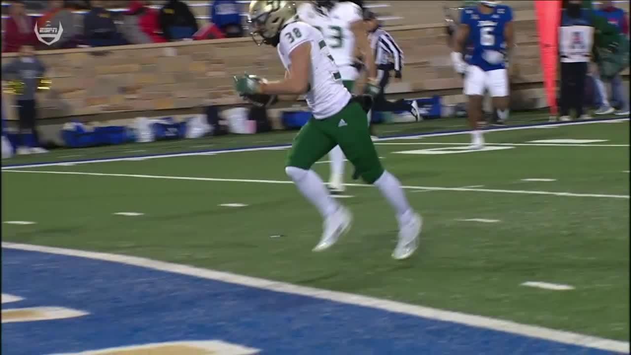 Byrum Brown airs it out for 18-yard TD - ESPN Video