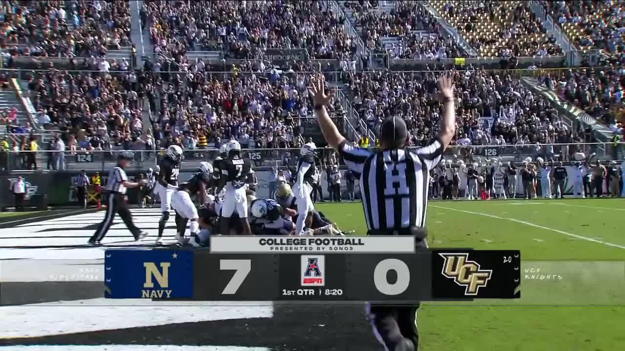 Xavier Arline rushes in for 1-yard TD - ESPN Video