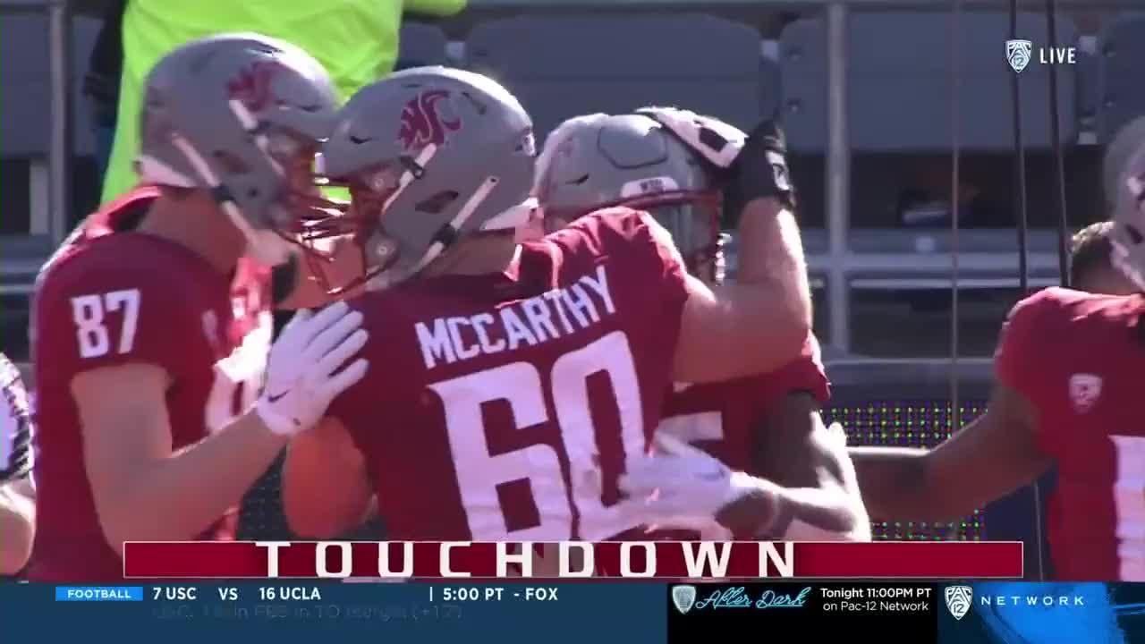 Nakia Watson scores 2-yard rushing touchdown for Washington State ...