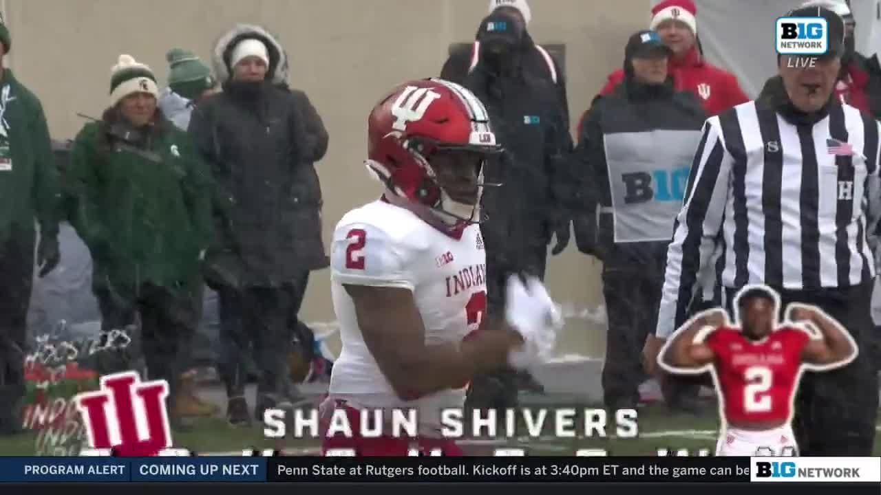 Touchdown! Shaun Shivers scores vs. Michigan State - ESPN Video
