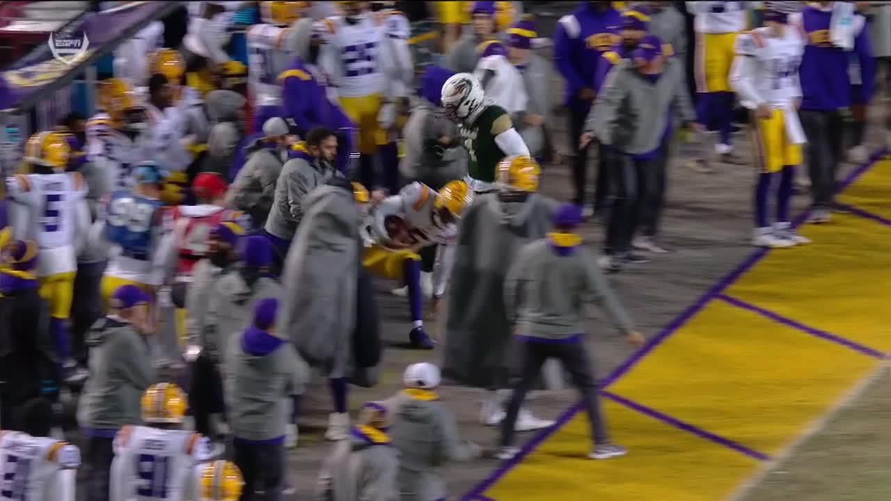 Jayden Daniels powers past defense for 15-yard run - ESPN Video