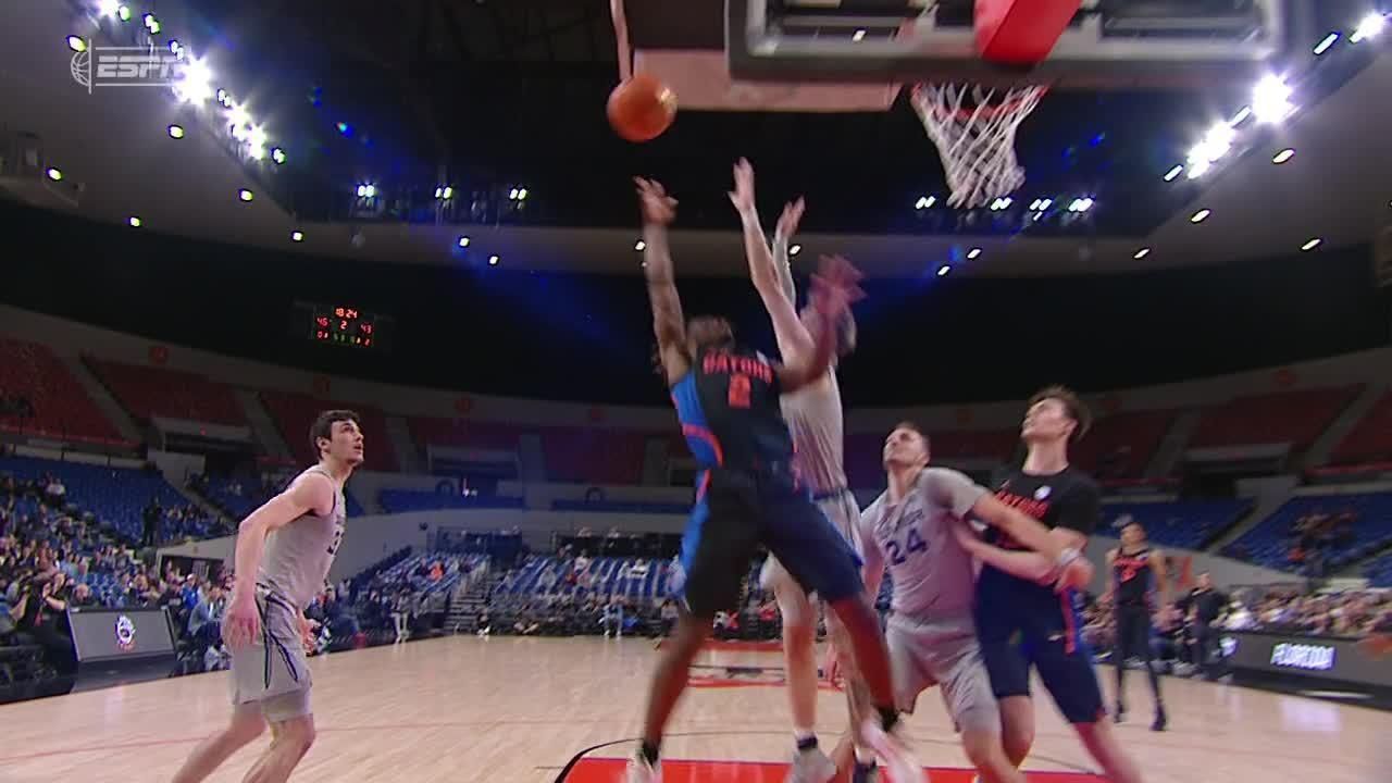 Trey Bonham gets the hoop and the harm - ESPN Video