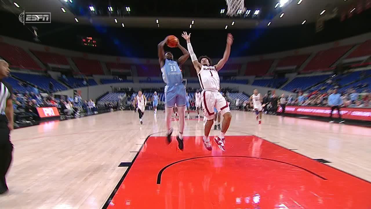 Puff Johnson makes a great defensive play for the steal - ESPN Video
