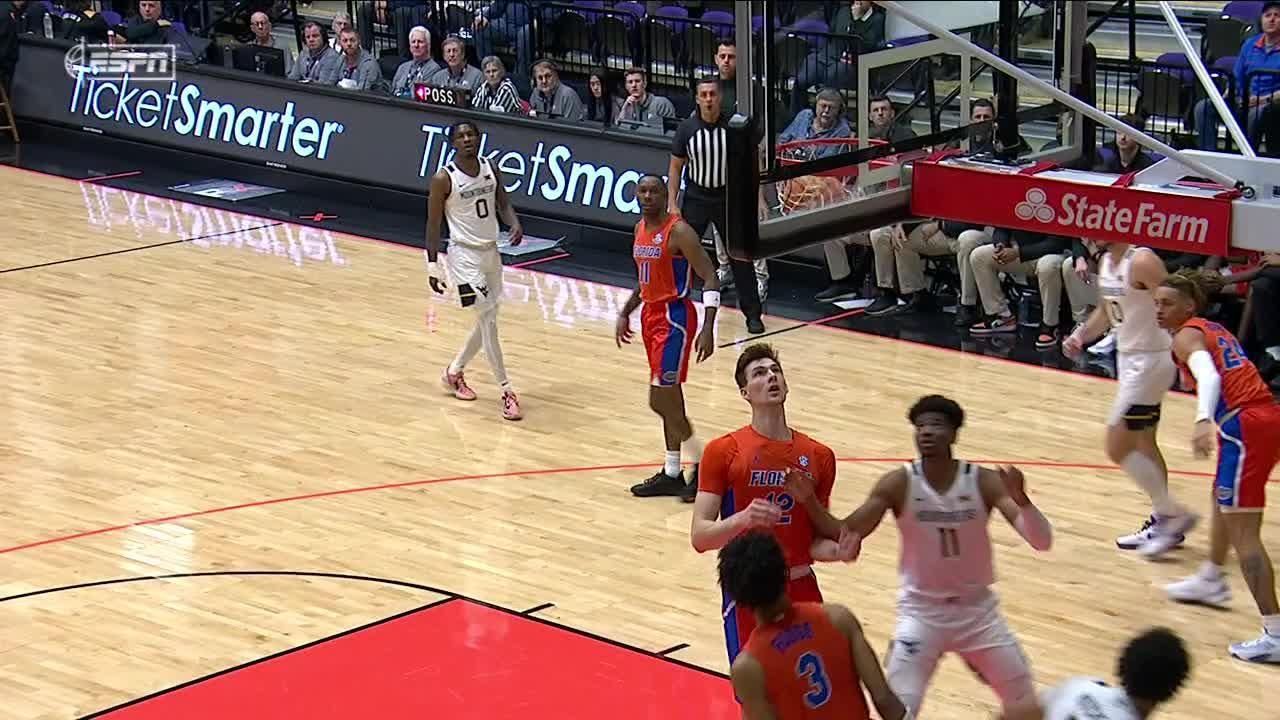 Tre Mitchell somehow gets the and-1 to fall - ESPN Video