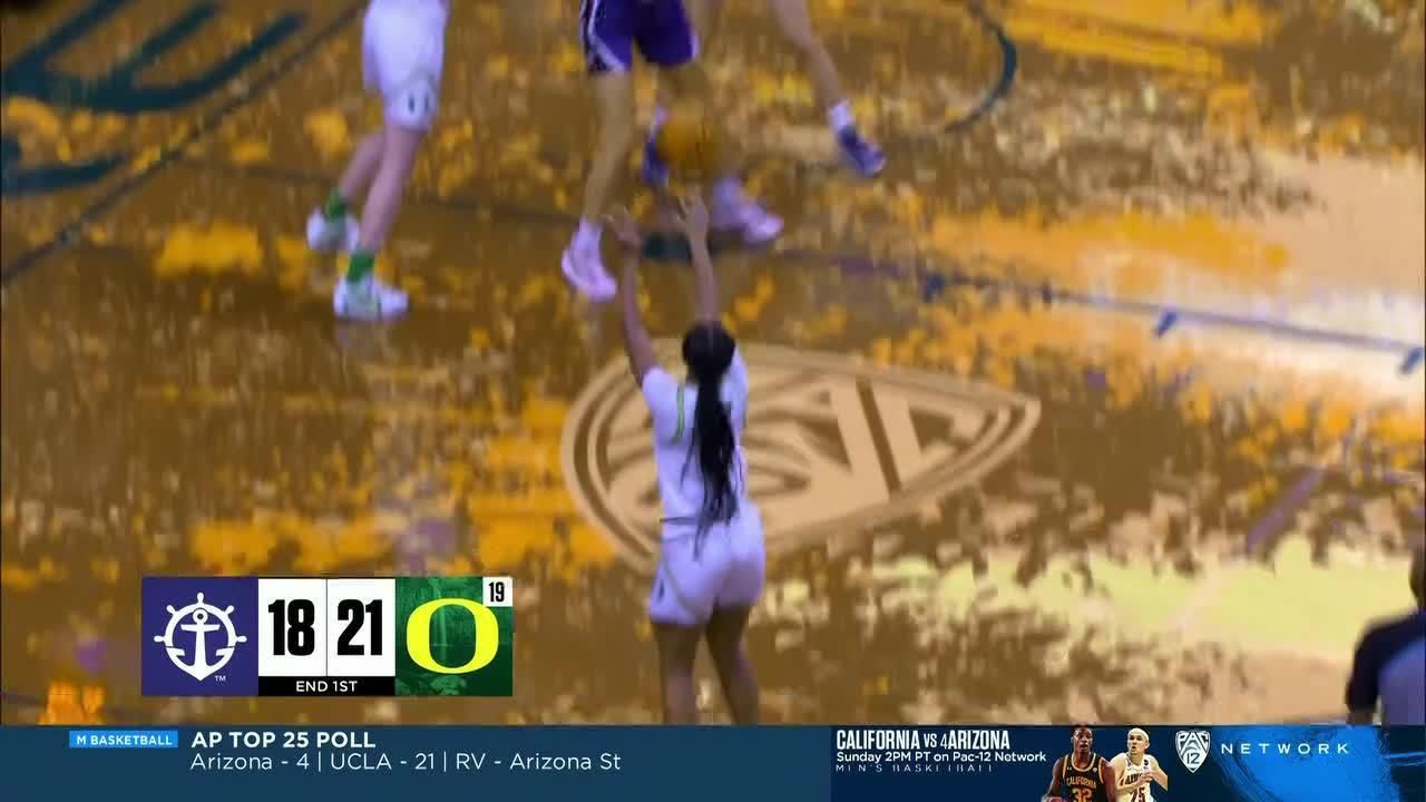 Chance Gray knocks down the Ducks 3-pointer - ESPN Video