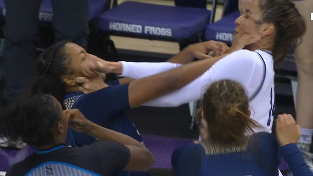 Eight ejected after punches thrown between George Washington, TCU ...