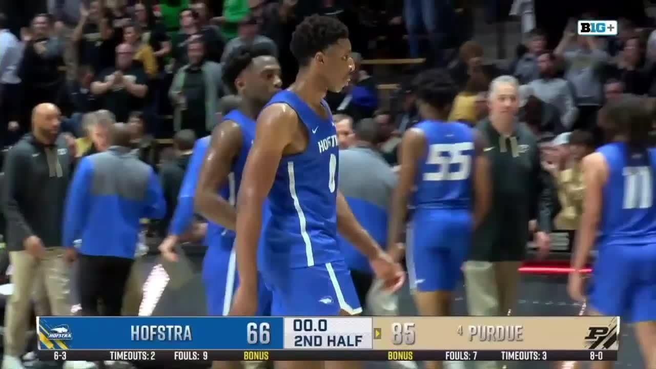 Hofstra Pride Vs Purdue Boilermakers Full Highlights Espn Video