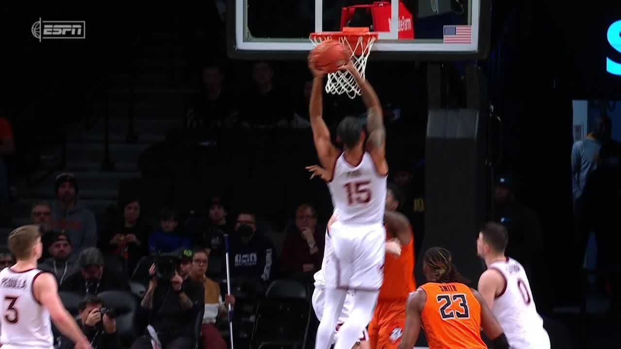 Grant Basile elevates for the bigtime stuff - ESPN Video