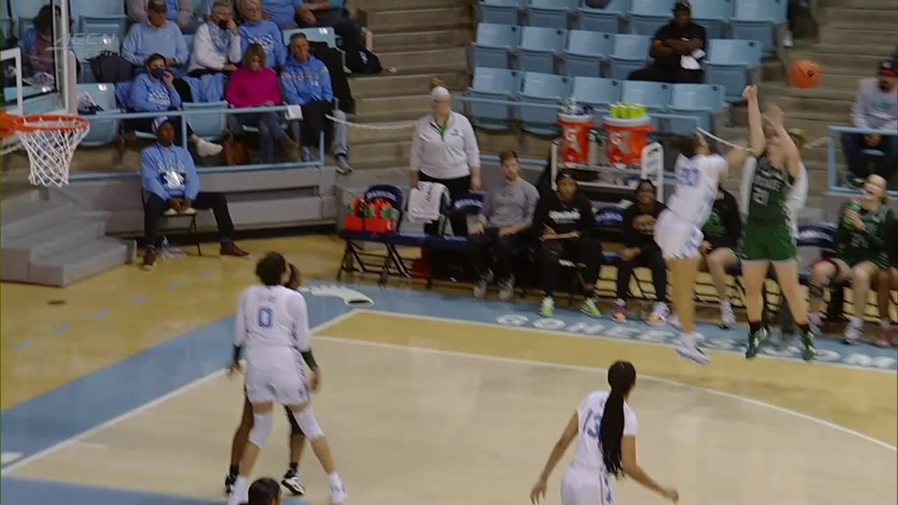 Destiny Adams comes up with the big block - ESPN Video