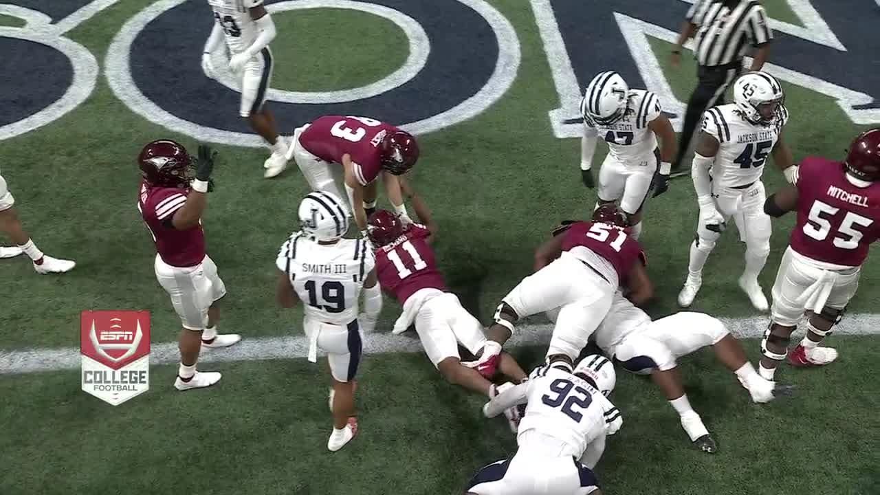 Davius Richard rushes in for a 4-yard North Carolina Central TD - ESPN ...