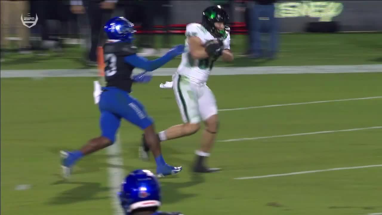Stone Earle throws 17-yard touchdown pass to Jake Roberts - ESPN Video