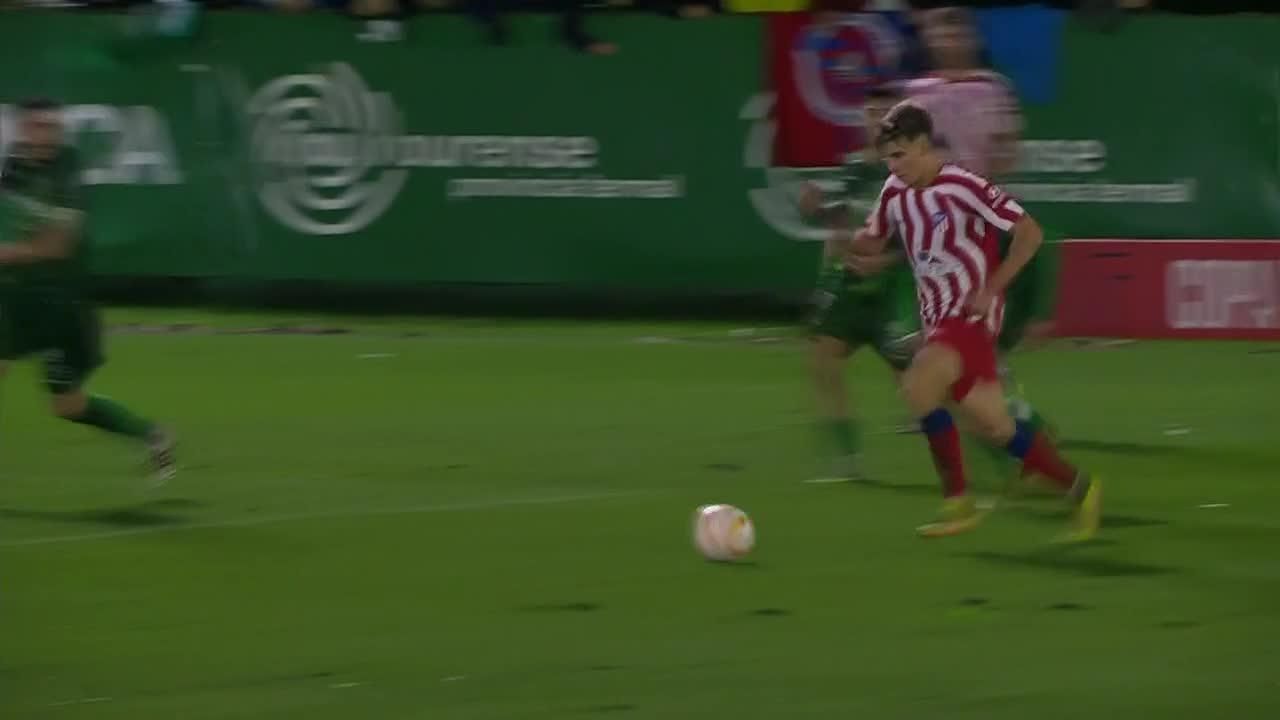 Pablo Barrios Rivas goal 75:50 Arenteiro 1-2 Atletico Madrid - ESPN Video