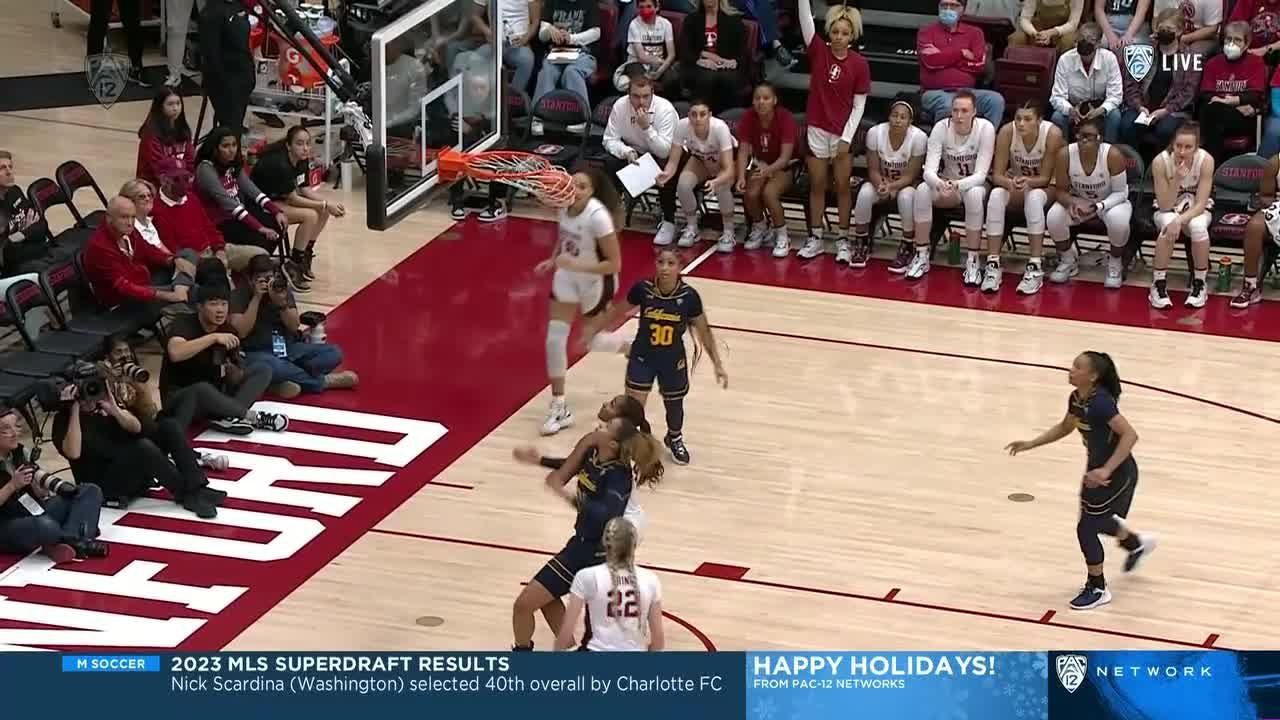 Hannah Jump buries trey against California Golden Bears - ESPN Video