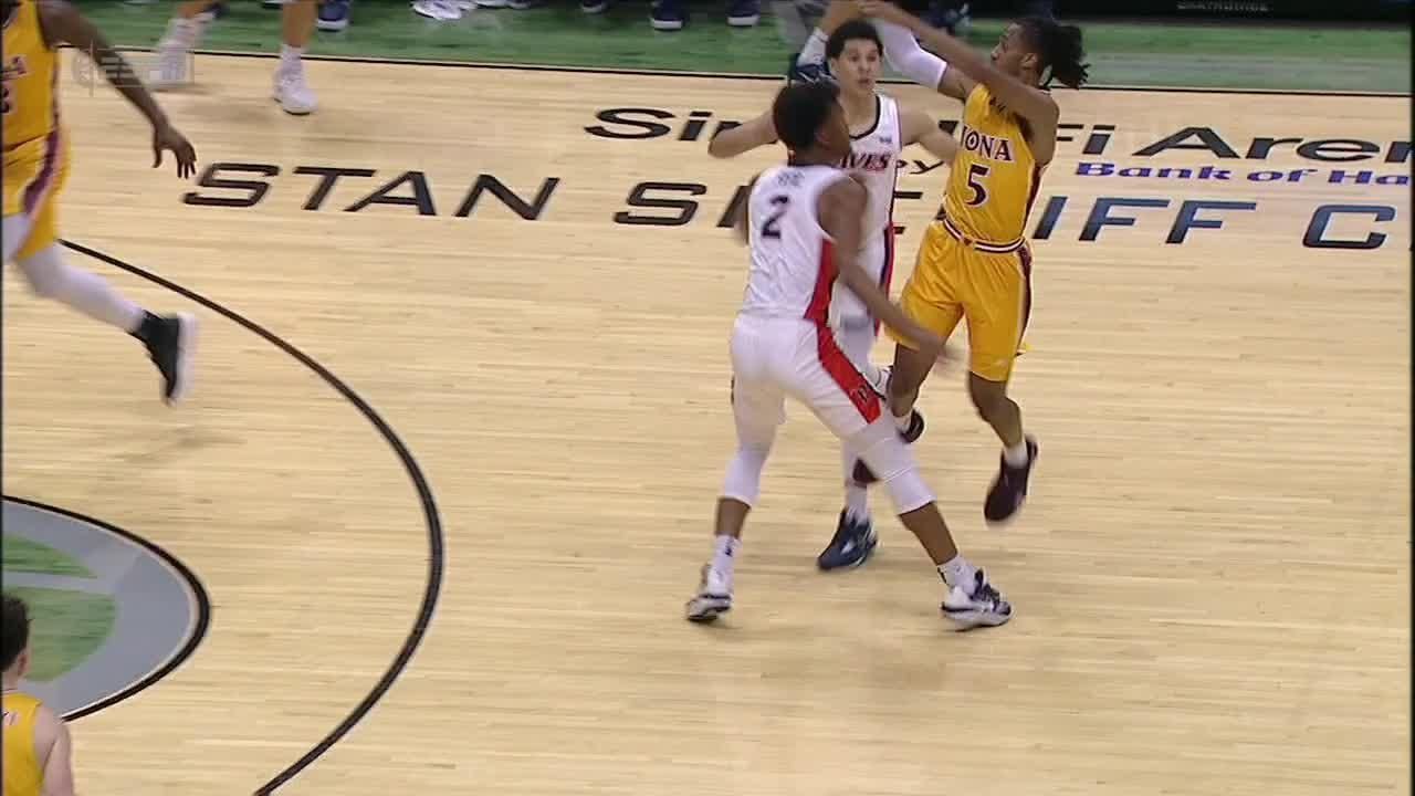 Nelly Junior Joseph gets the layup to fall vs. Pepperdine Waves - ESPN ...