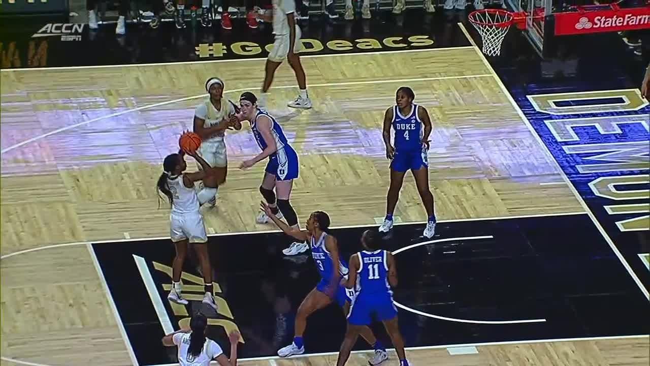 Kaia Harrison knocks down the jumper - ESPN Video