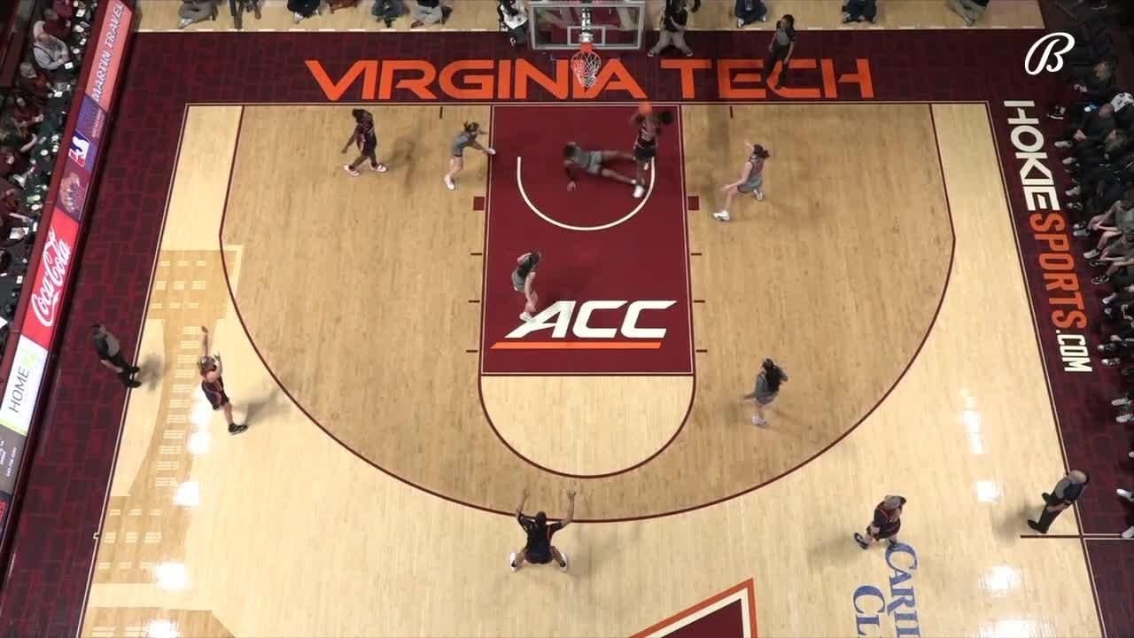 Camryn Taylor gets the basket plus the foul - ESPN Video