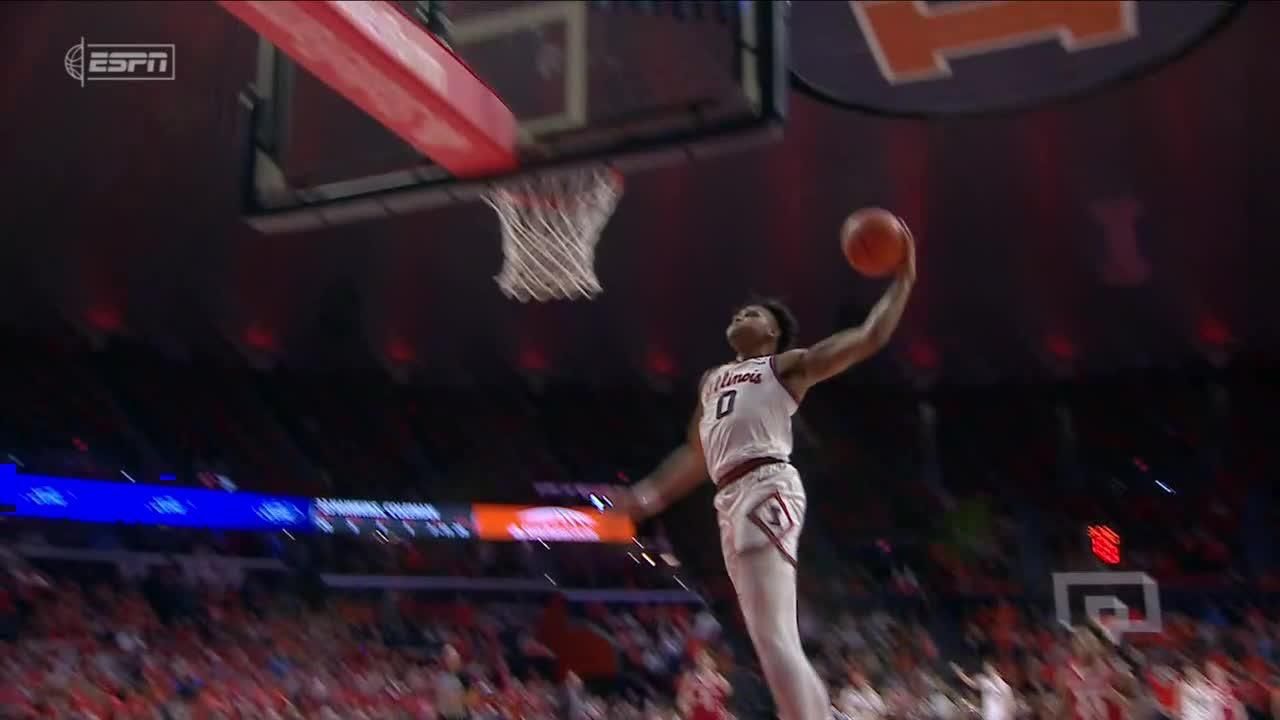 Showtime! Illinois' Terrence Shannon Jr. throws it down - ESPN Video