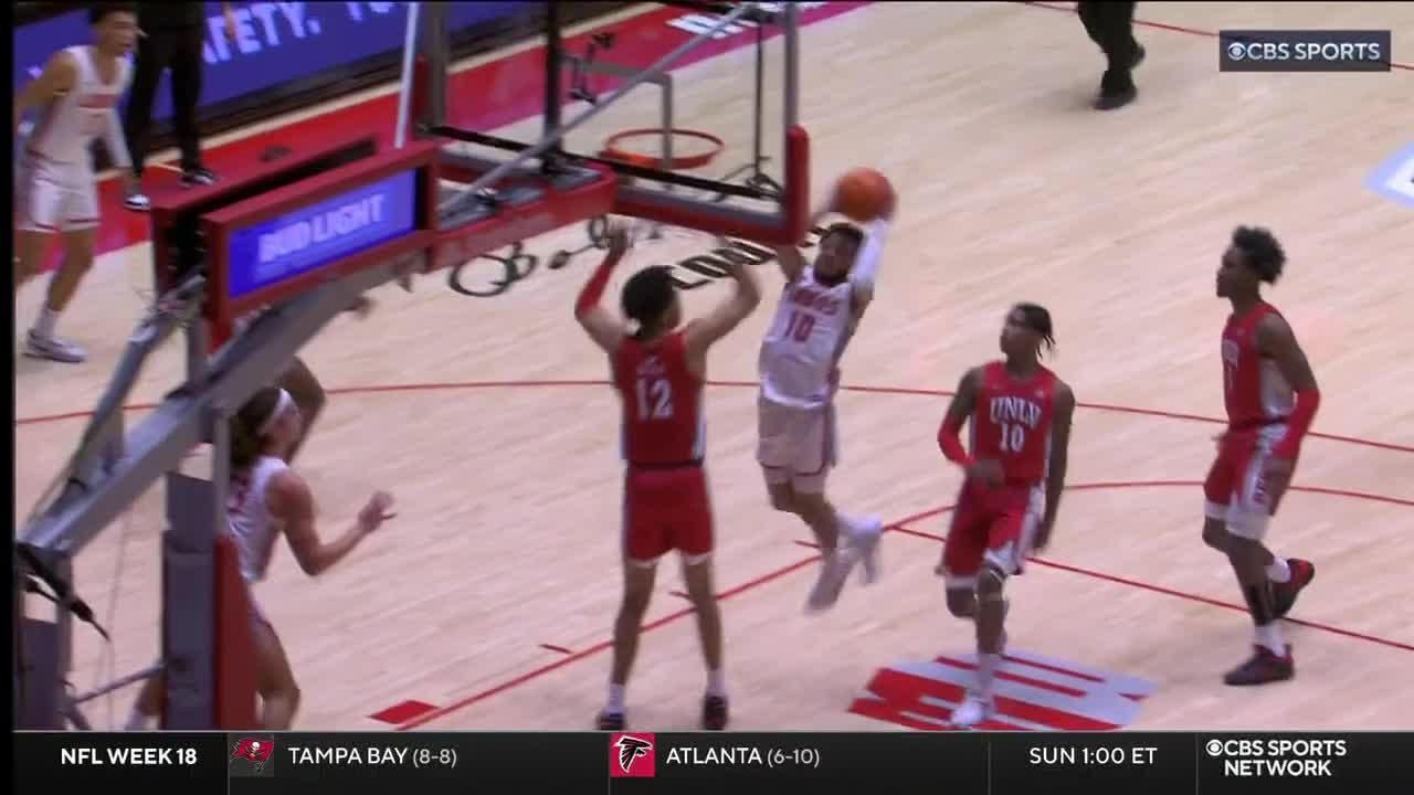 New Mexico's Jaelen House takes it all the way for acrobatic bucket ...