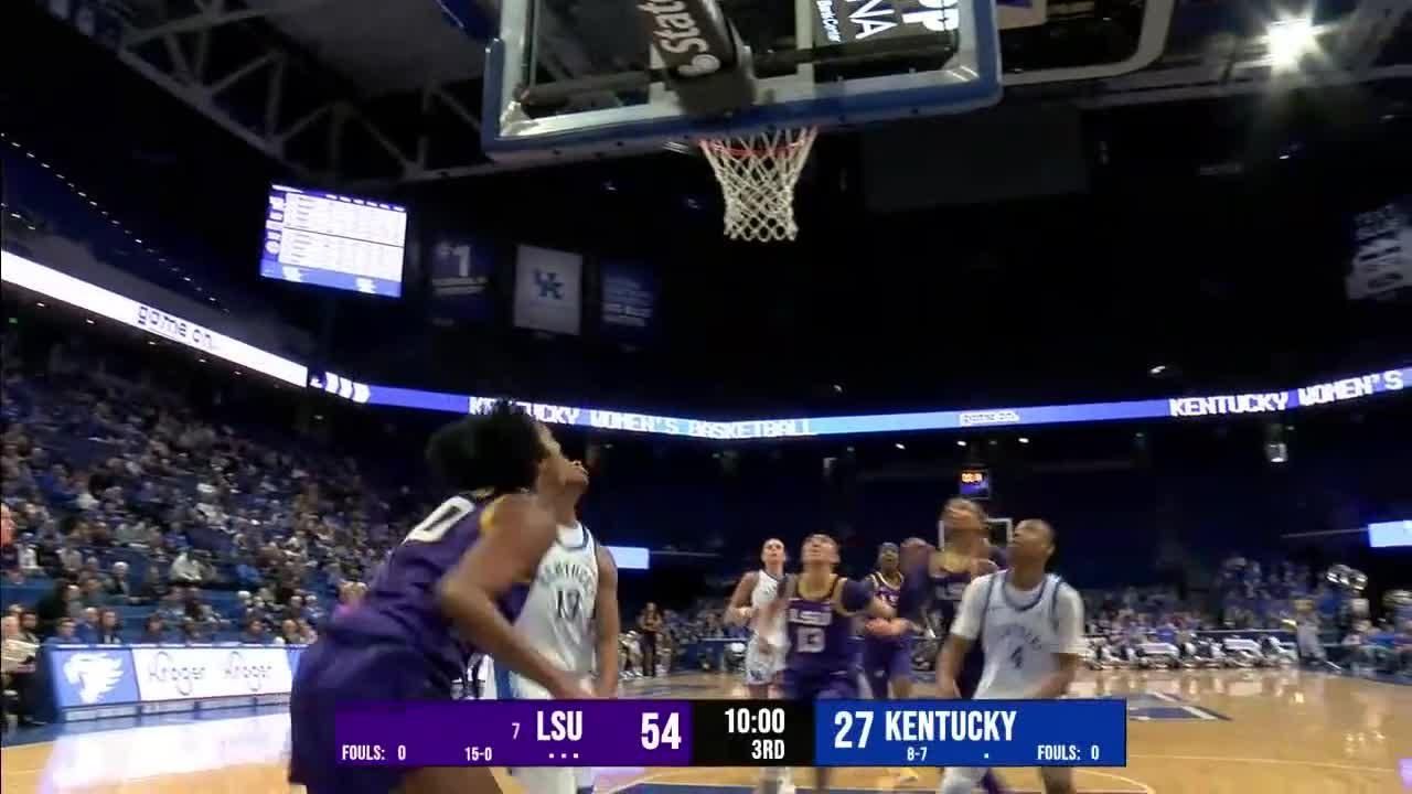 Angel Reese makes a nice move for the lay-in - ESPN Video