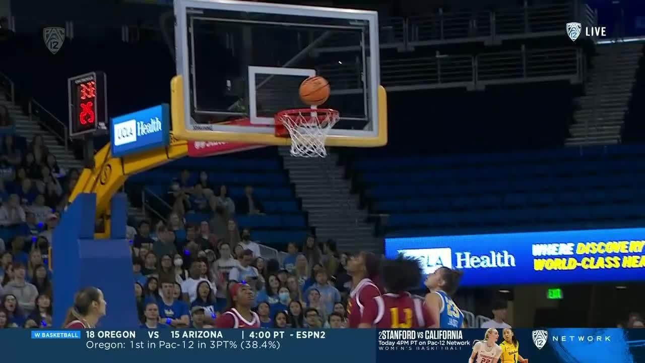 Kiki Rice shows off vision with nice dime vs. USC Trojans - ESPN Video