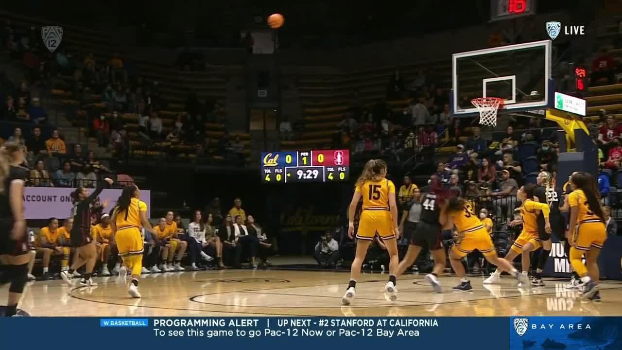 Talana Lepolo drains early 3 for Stanford - ESPN Video