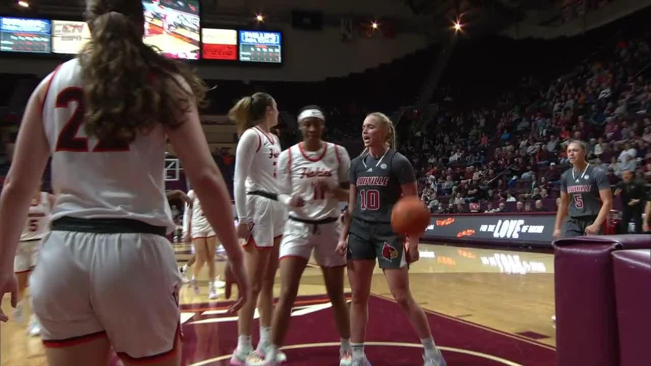 Hailey Van Lith gets the lay-in to fall vs. Virginia Tech Hokies - ESPN ...
