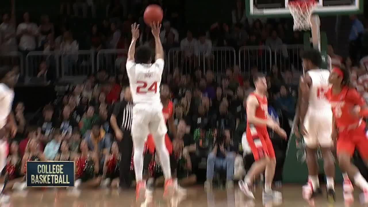Miami's Nijel Pack buries wide-open 3 - ESPN Video