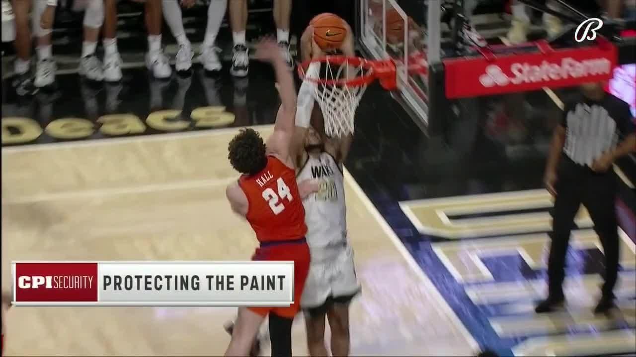 PJ Hall with the massive stuff at the rim - ESPN Video
