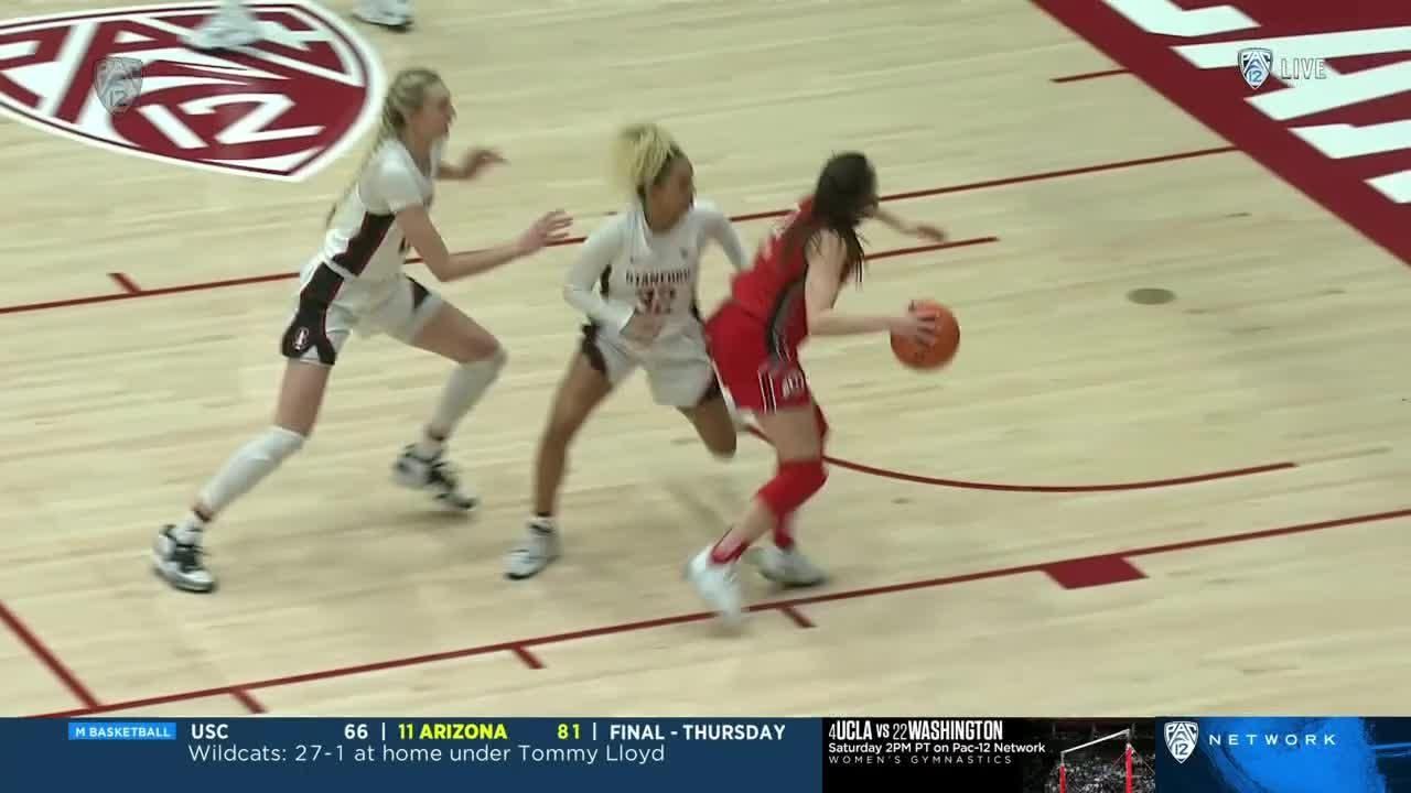 Utah's Isabel Palmer spins and scores - ESPN Video
