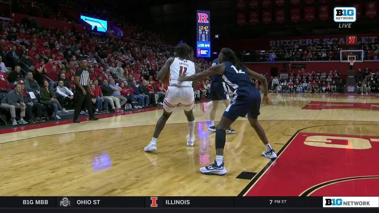 Cliff Omoruyi makes a nice move for the lay-in - ESPN Video