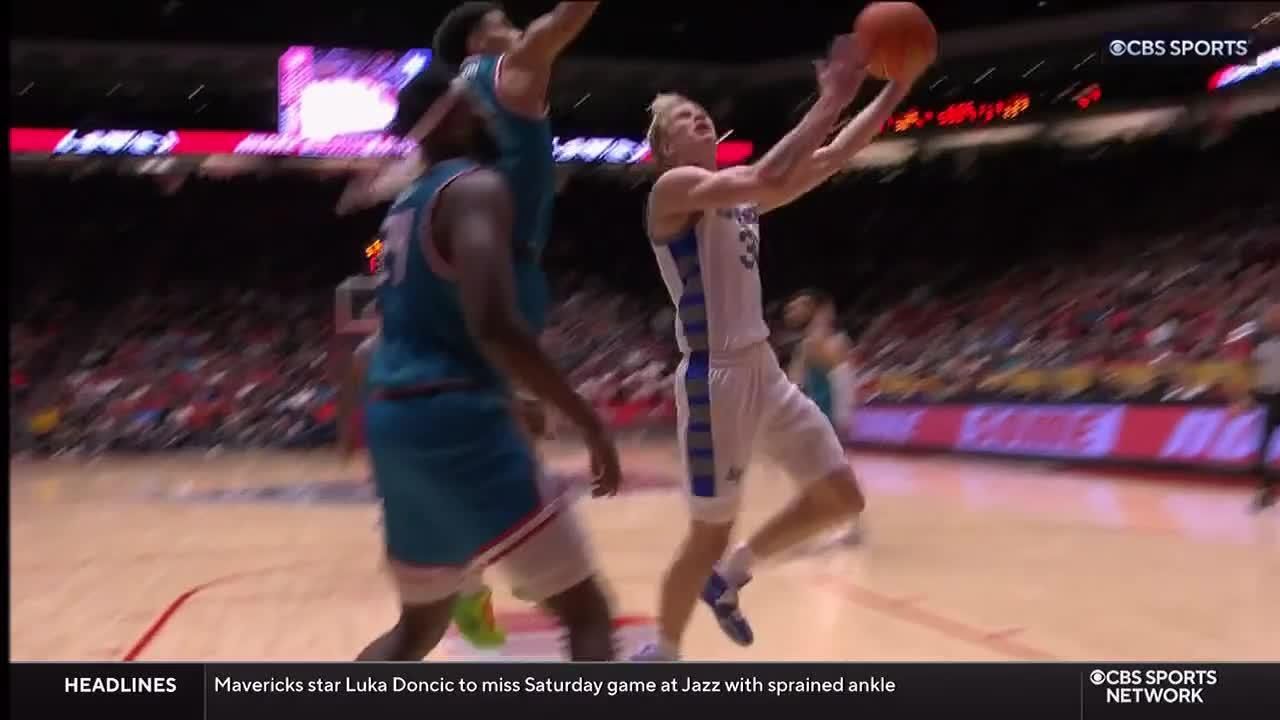 Rytis Petraitis gets the and-1 for Air Force - ESPN Video