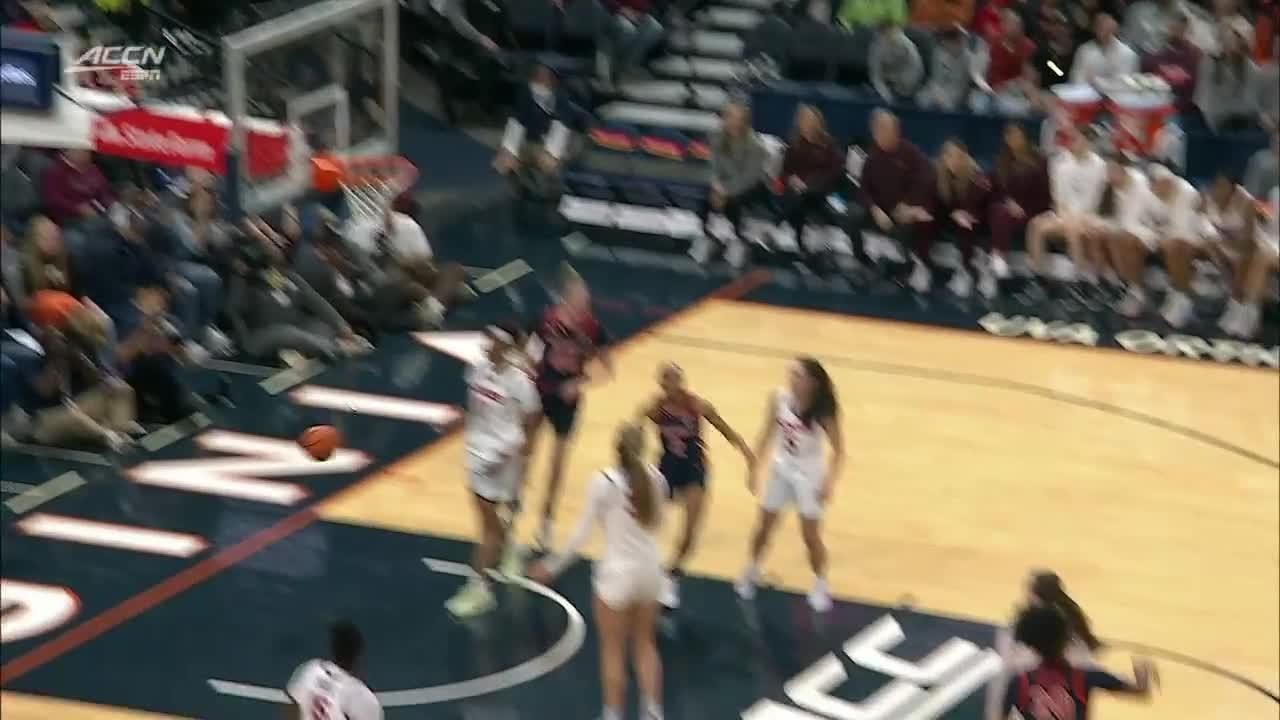 Camryn Taylor somehow gets the and-1 to fall - ESPN Video