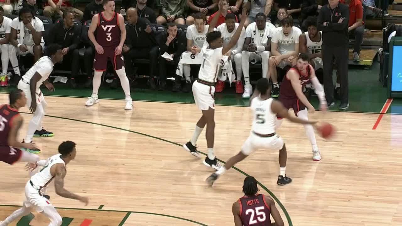 Harlond Beverly makes a great defensive play for the steal - ESPN Video