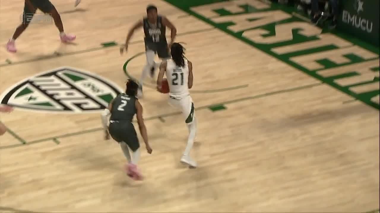 Emoni Bates makes a nice move for the lay-in - ESPN Video