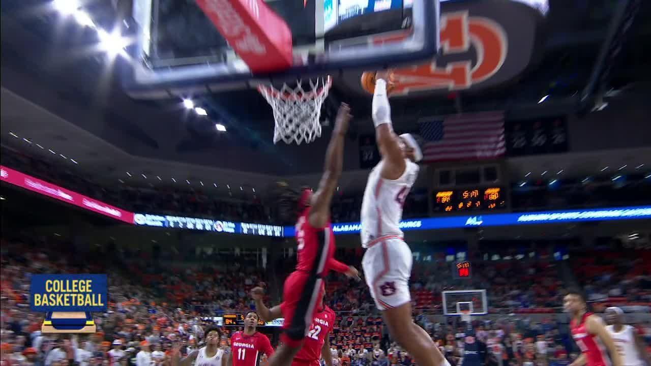 Dylan Cardwell rocks the rim with slam - ESPN Video