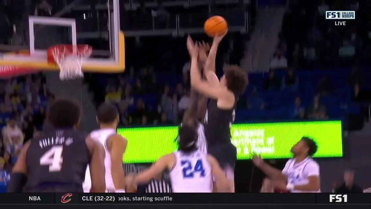 Braxton Meah floats in the and-1 for Washington - ESPN Video