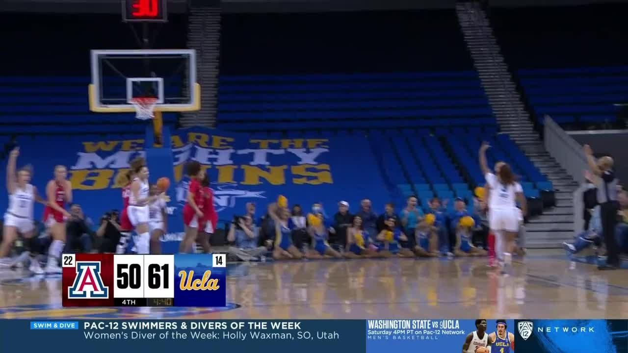 Londynn Jones drills 3 in for UCLA - ESPN Video