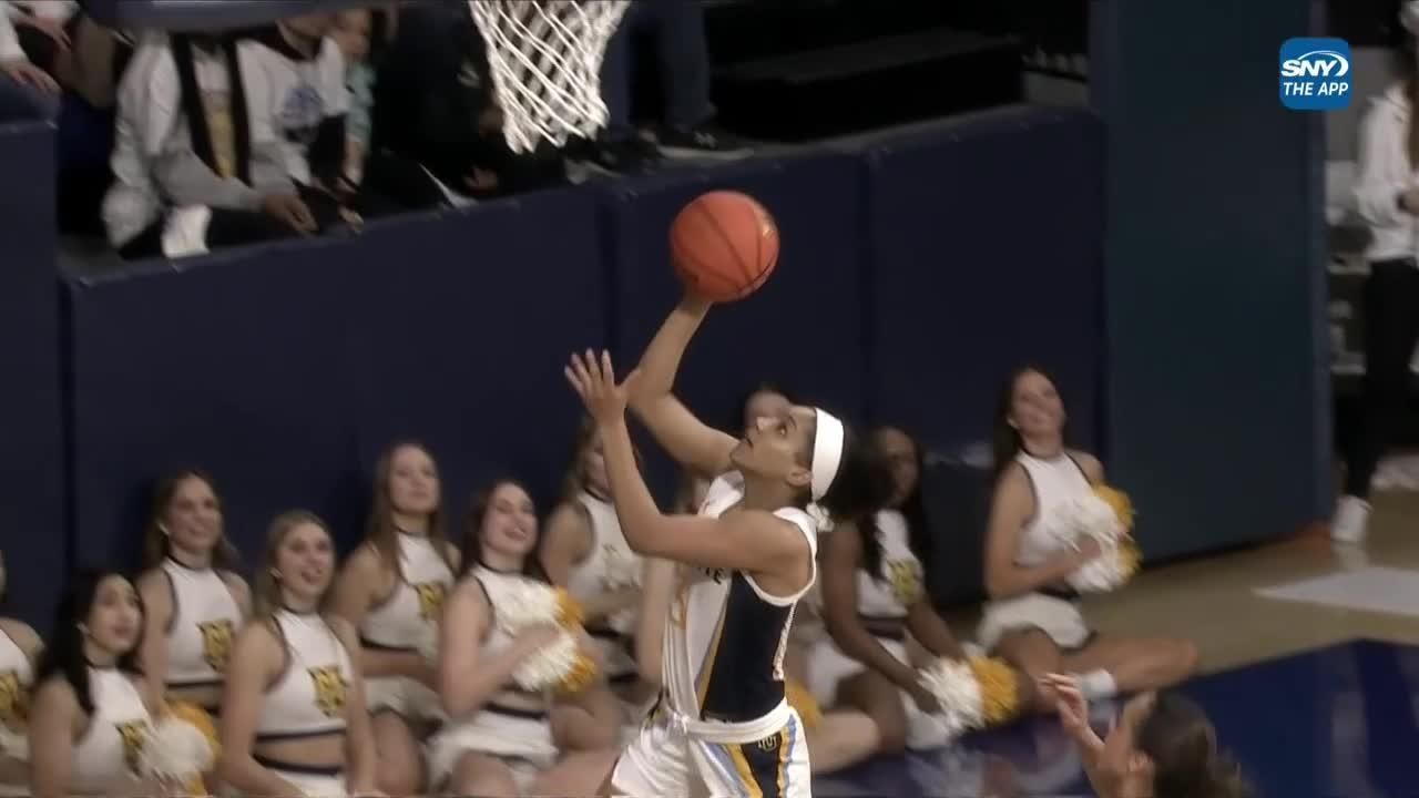 Rose Nkumu gets the lay-in to fall vs. UConn Huskies - ESPN Video