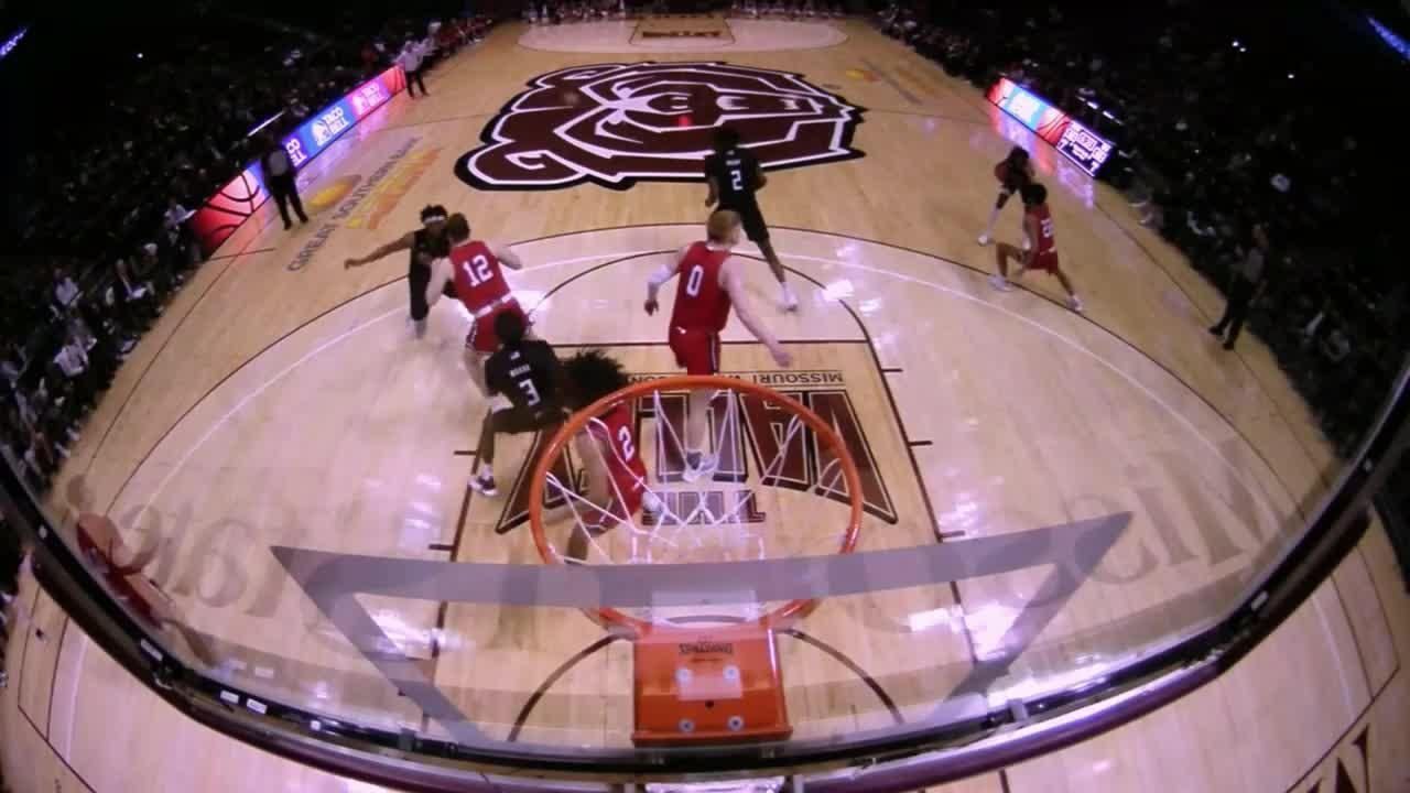 Donovan Clay gets up for the beautiful jam - ESPN Video