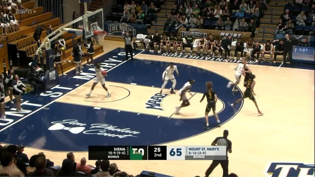 Michael Eley gets the timely steal for Siena - ESPN Video