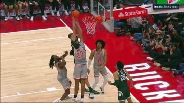 Carson Cooper finishes and-1 to boost Michigan State's lead - ESPN Video