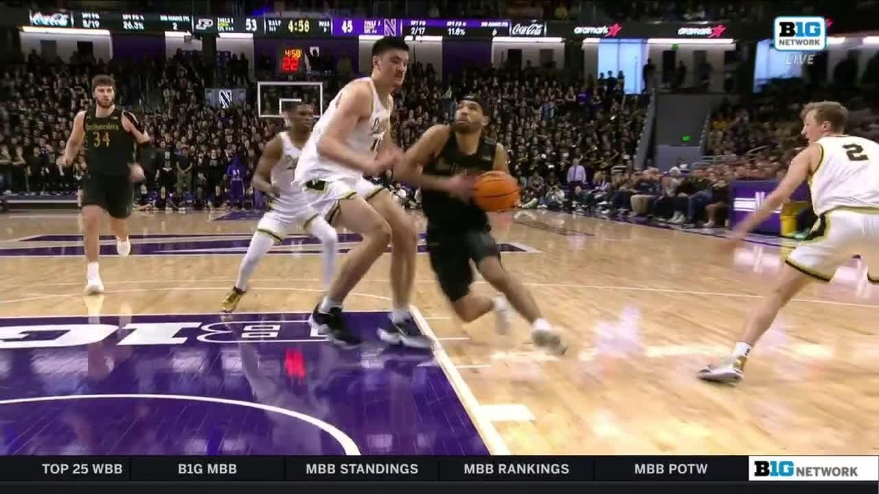 Boo Buie blows by Zach Edey for the bucket - ESPN Video