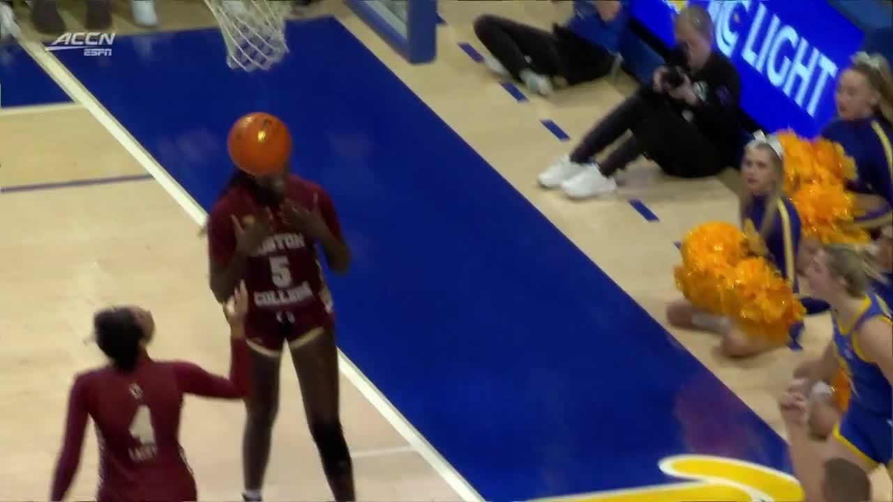 Marley Washenitz fights off defender for and-1 - ESPN Video