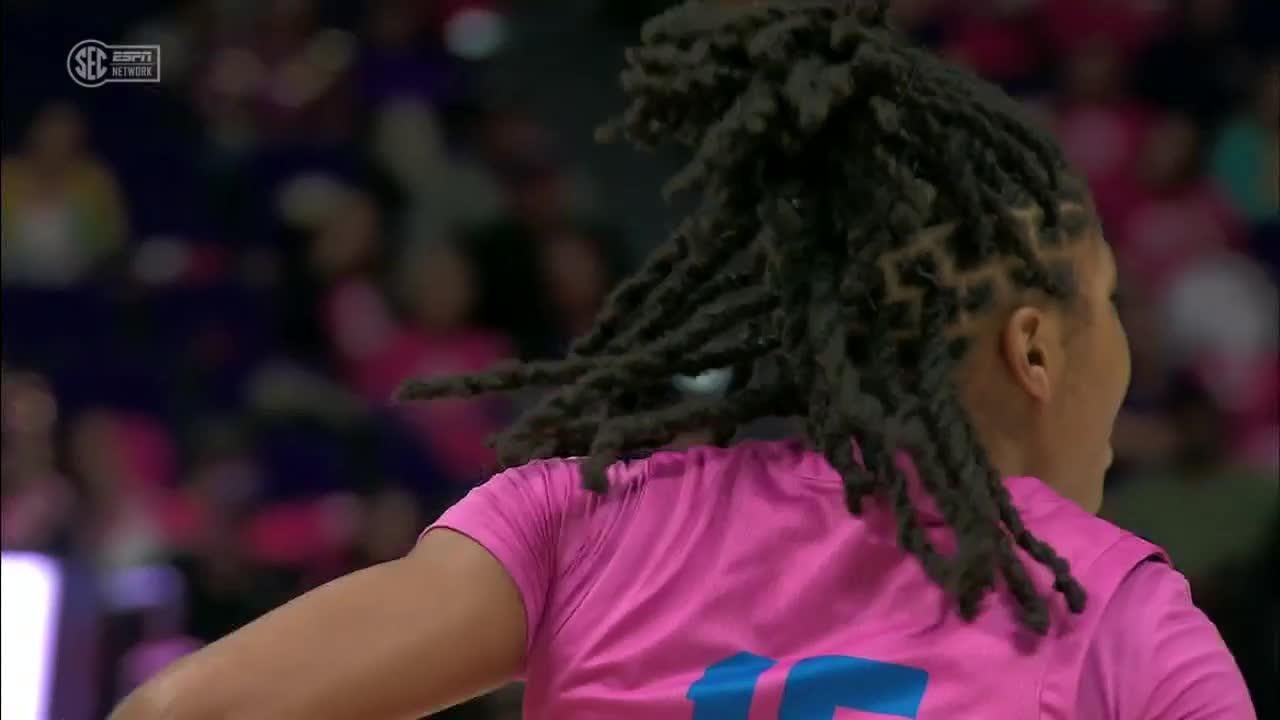 Angel Baker makes a great defensive play for the steal - ESPN Video